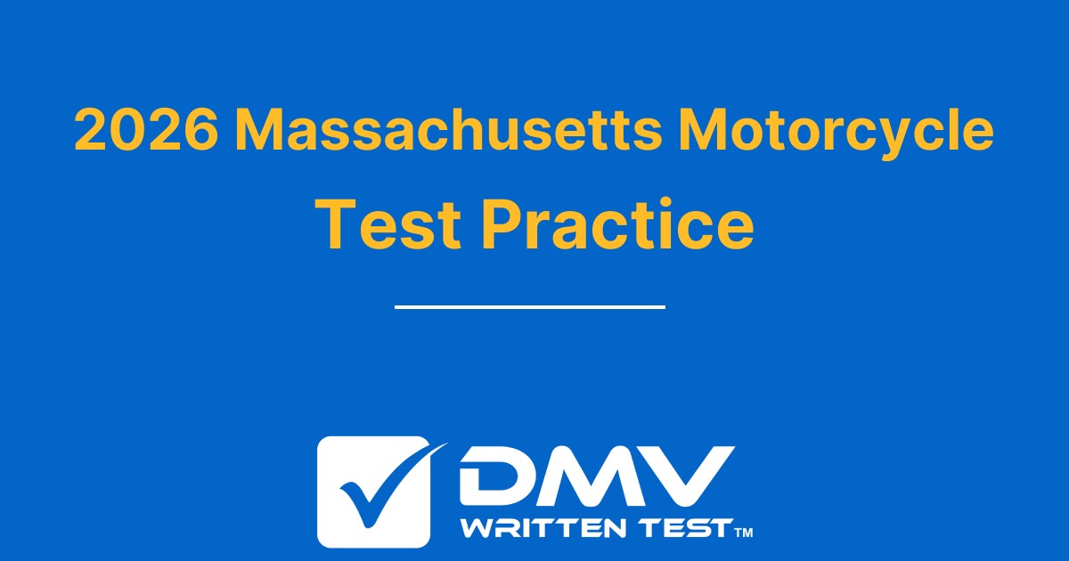 DMV Written Test 2025 - Massachusetts DMV Motorcycle Practice Test ...
