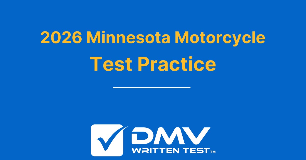 DMV Written Test 2025 - Minnesota DMV Motorcycle Practice Test - Real ...