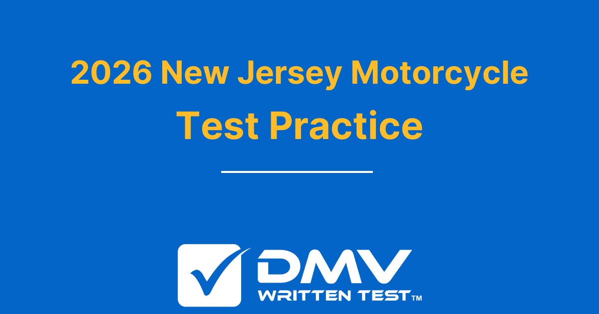 DMV Written Test 2025 - New jersey DMV Motorcycle Practice Test - Real ...