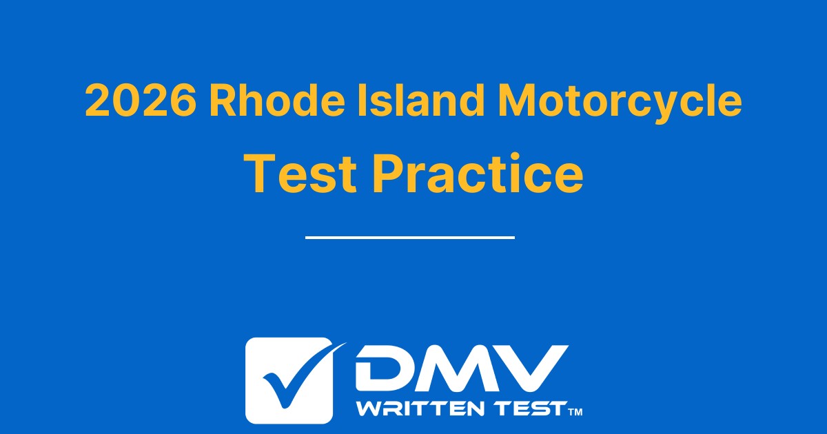 DMV Written Test 2025 - Rhode island DMV Motorcycle Practice Test ...