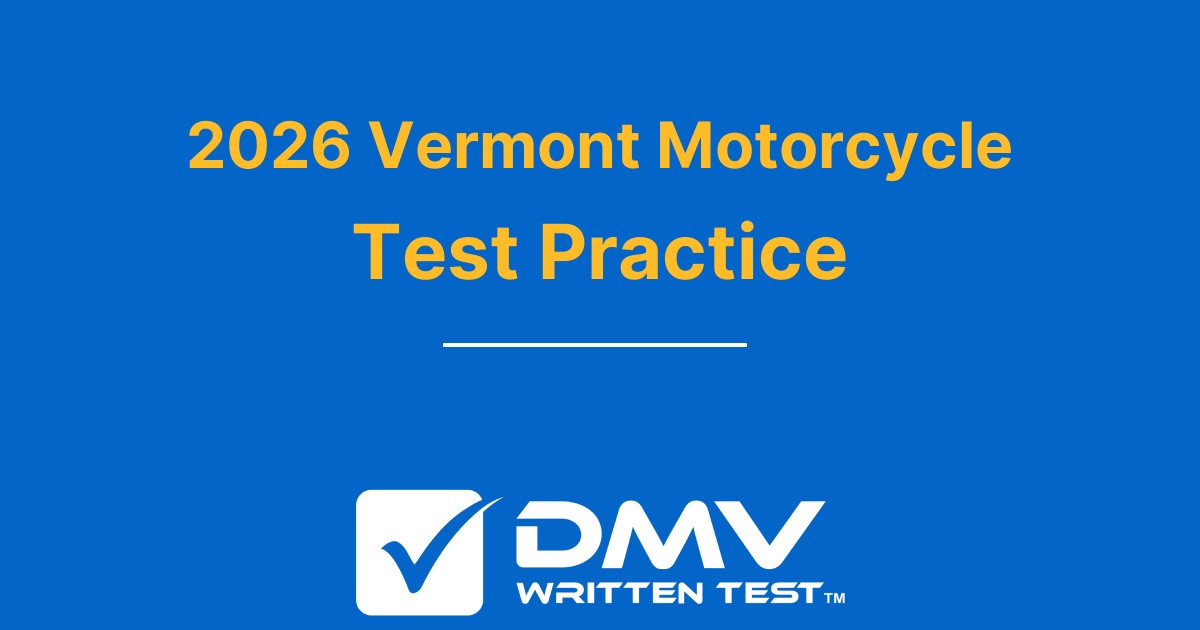 DMV Written Test 2025 - Vermont DMV Motorcycle Practice Test - Real DMV ...
